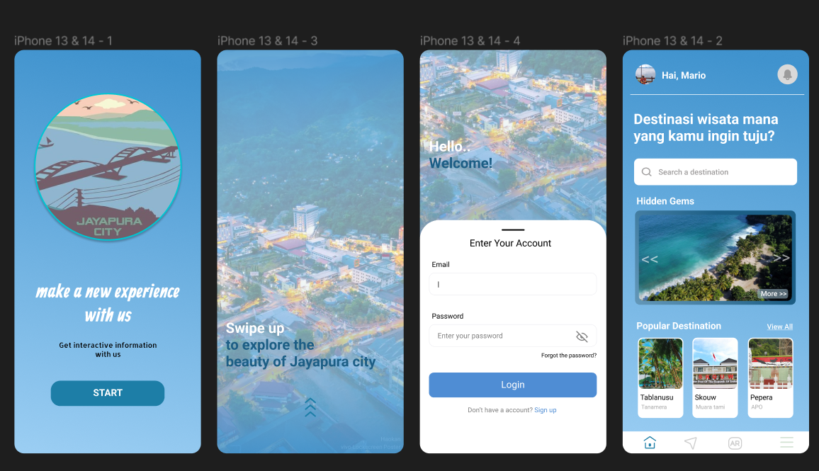 Theodorus's Portofolio website